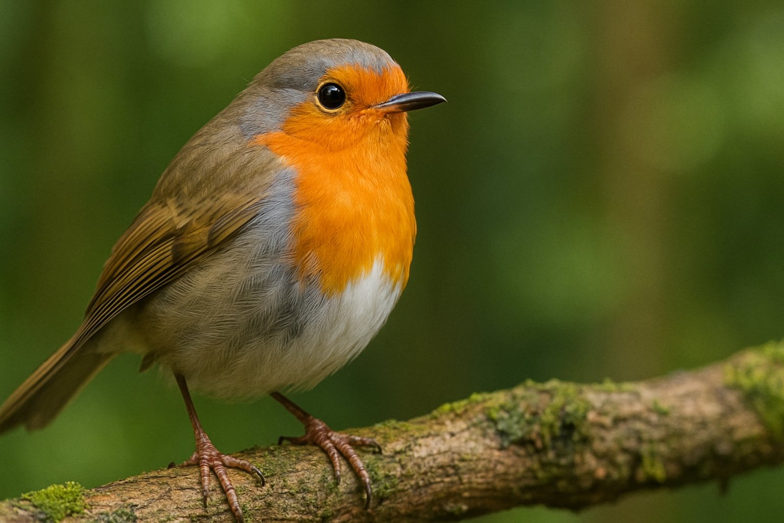 Animal totem rouge gorge et sa signification spirituelle